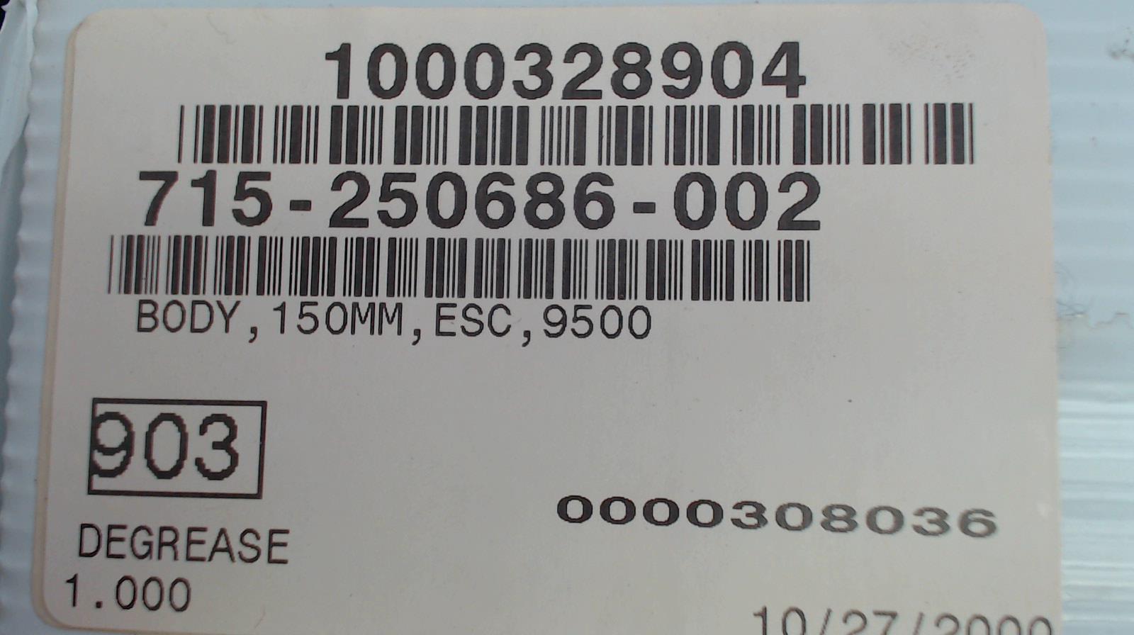 715-250686-002 LAM : Spare Parts : XL-T