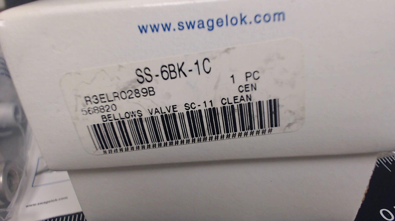 SS-6BK-1C SS-6BK-1C SWAGELOK : Spare Parts : XL-T